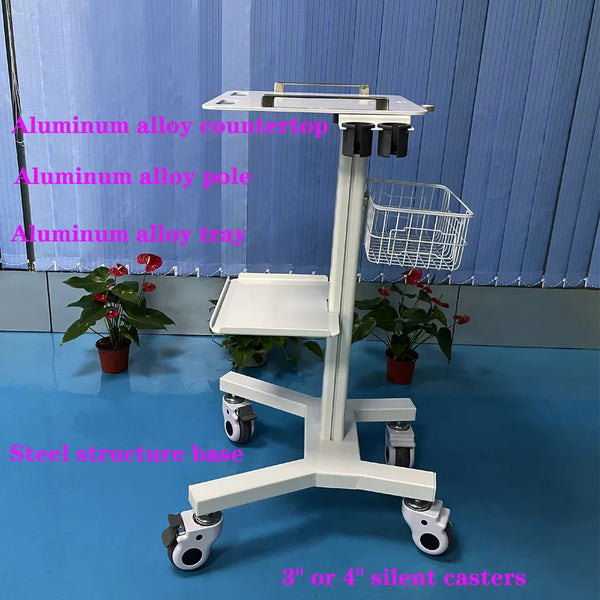 Laptop / Ultrasound Machine / Computer Medical Trolley / Cart ...