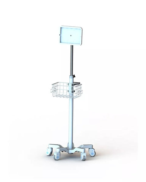 Height Adjustable Patient Rolling Medical Tablet / Ipad cart ...