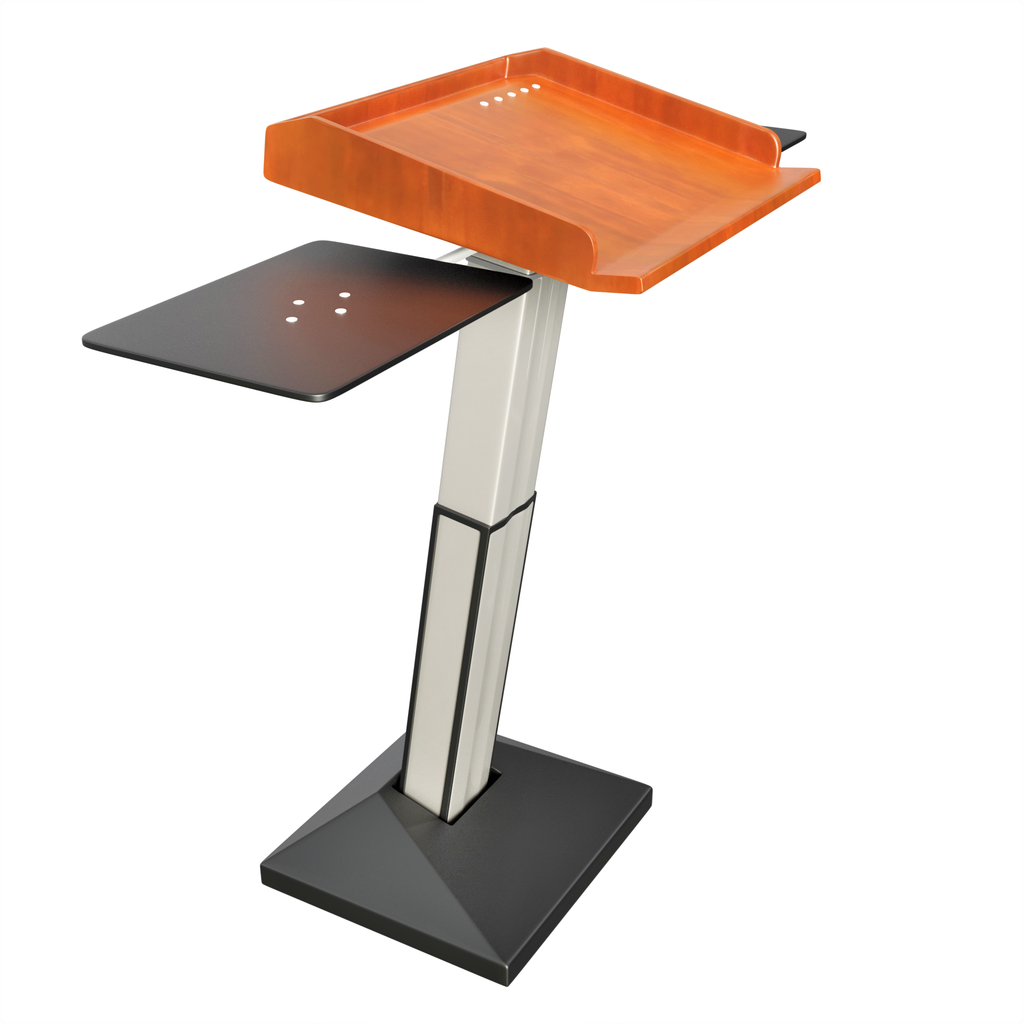 Smart Lectern Electronically Height Adjustable with Light and Mic ...