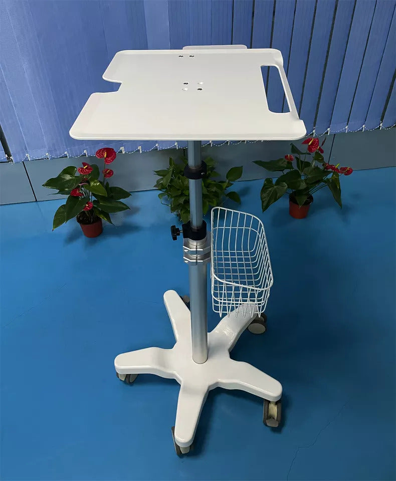 Multi-function Laptop / Nursing / Patient Laptop Cart Computer Trolley ...