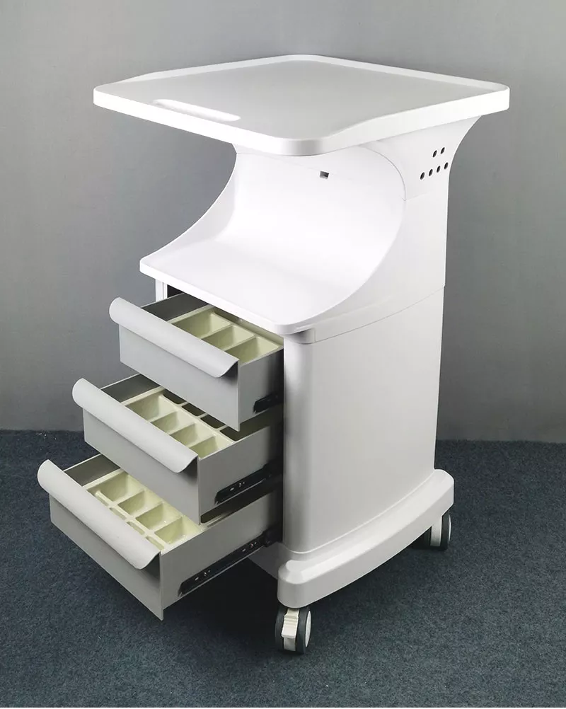 Mobile Trolley Cart Ultrasound Imaging Scanner Hospital Storage Dental ...