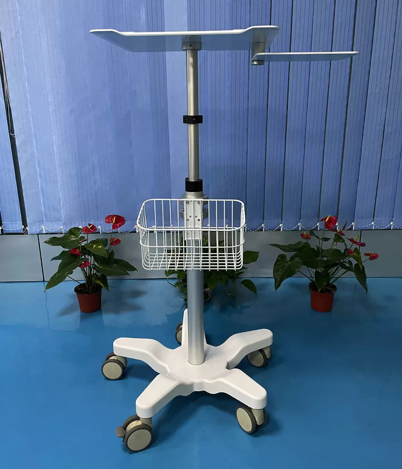 Multi-function Laptop / Nursing / Patient Laptop Cart Computer Trolley ...