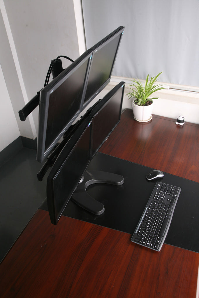 Four Monitor stand Hong Kong 4MS-FHW – Ergonomic Corporation Hongkong Ltd