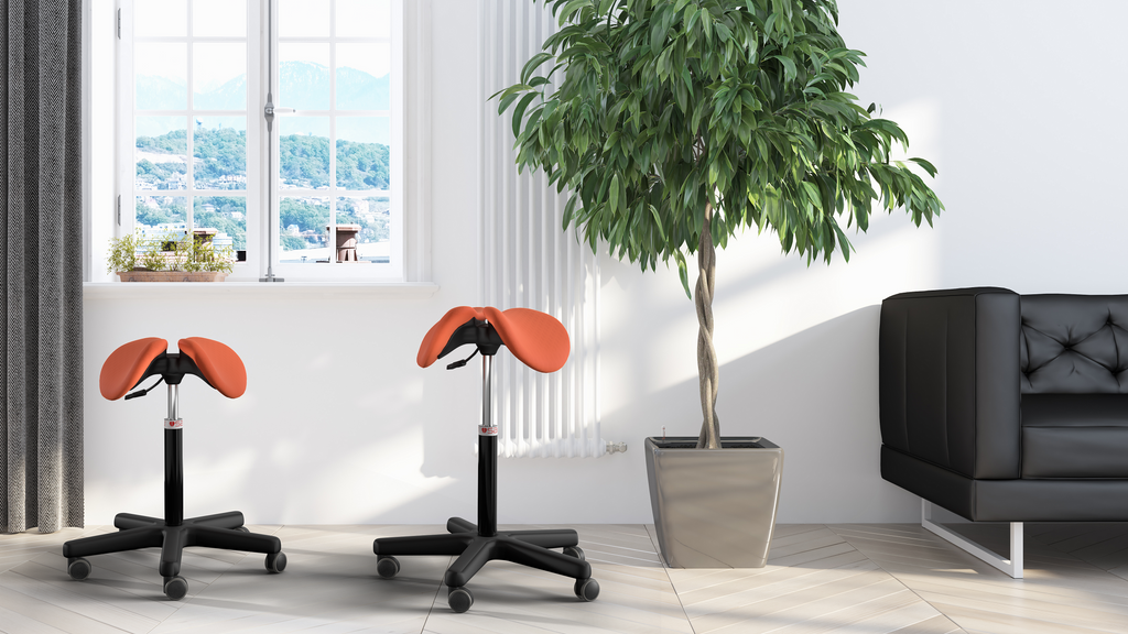 Salli Light Basic Chair Saddle Stool (Finland Brand) – Ergonomic ...