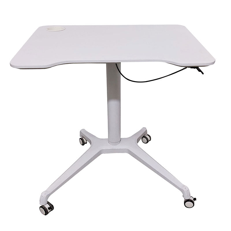 Rife Standing Folding Workstation, Sit Stand Mobile Desk with Height A ...